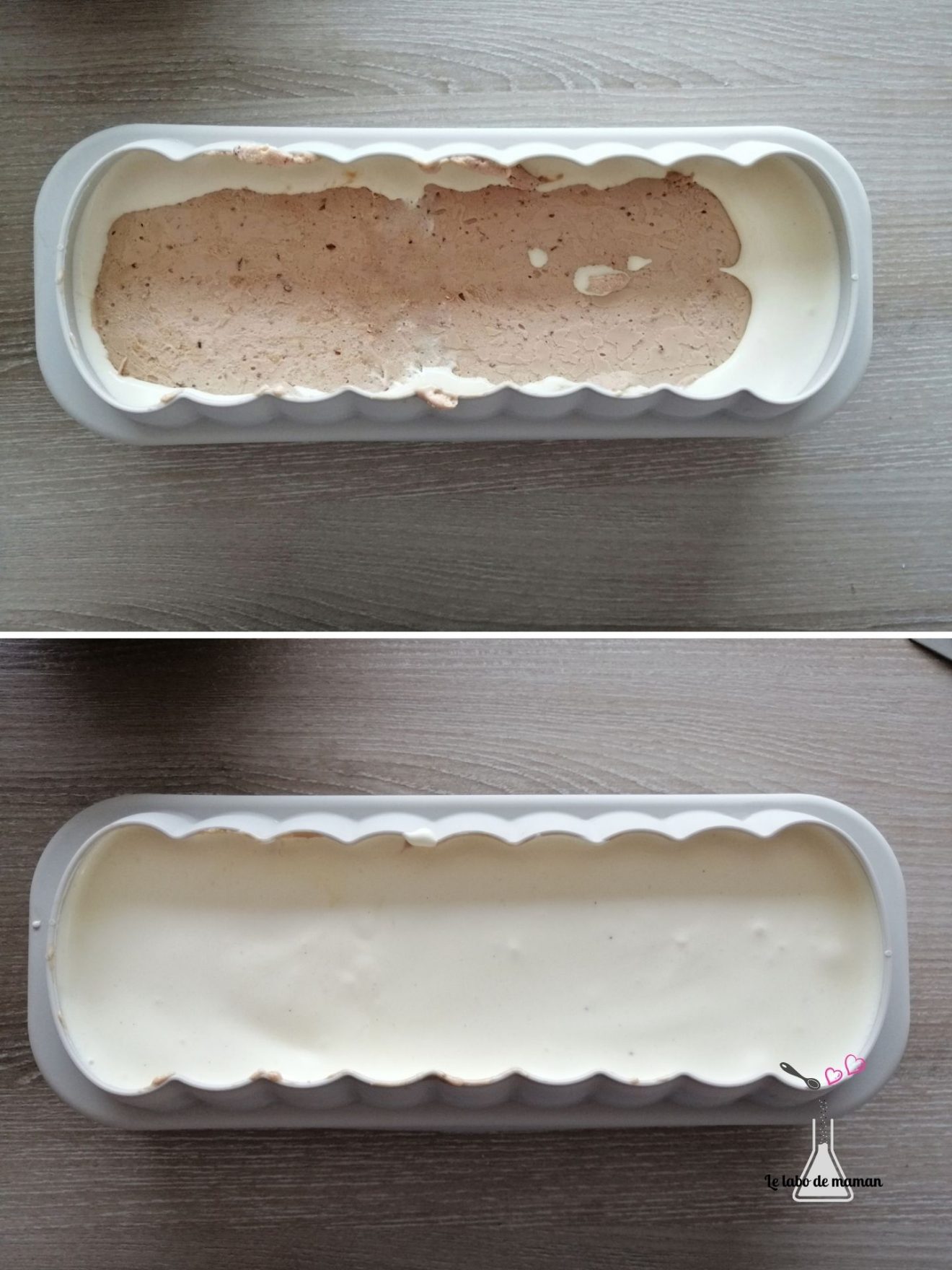 Bûche vanille insert praliné (companion ou non)