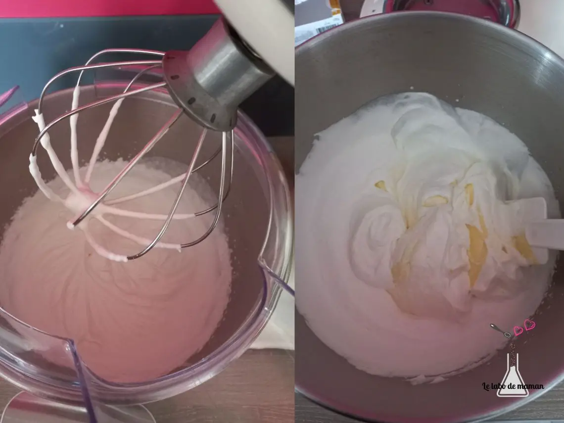 Bûche vanille, pistache et insert fruits rouges